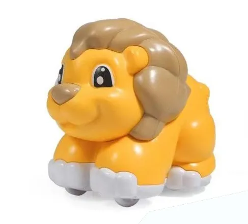 Factory Wholesale Baby Grab Toys Education Rattle Roll Car Cartoon Children&prime;s Toys Baby Toys Inertia Animal Car