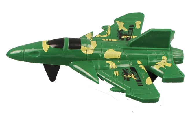 Inertia Four-Wheel Drive Aircraft Children&prime;s Simulation Model Fighter Anti-Fall Toy Friction Aircraft Four-Wheel Car Toy
