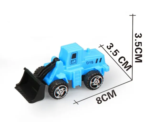 Children&prime;s Inertia Toy Car Set Engineering Car 4 Different Vehicles Mixed with Friction Car Little Boy Likes