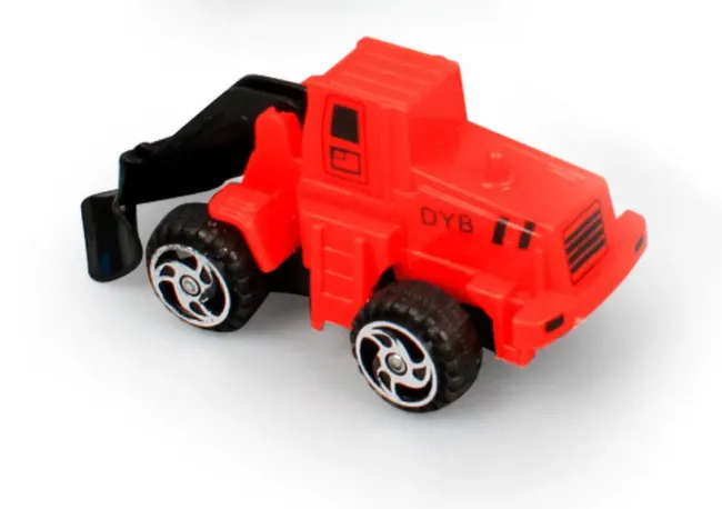 Children&prime;s Inertia Toy Car Set Engineering Car 4 Different Vehicles Mixed with Friction Car Little Boy Likes