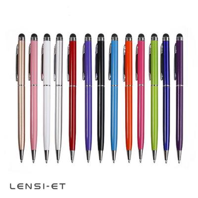 Cina Matita stilo universale da 14,7 cm 2 in 1 scuola con stilo a sfera in vendita