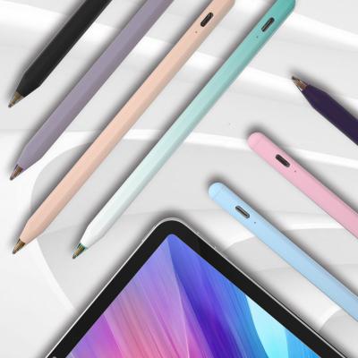 China Ios / Android Column Active Stylus Pencil With Magnetic Design Fine Point Stylist Pencil à venda