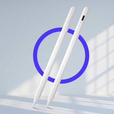 China White Aluminum Universal Stylus Pencil For Writing and Drawing à venda