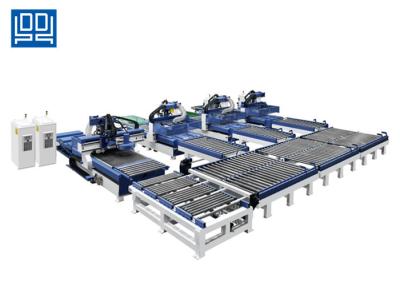 China 1 Set Cabinet Production Line 20 Tools Woodworking Center With Labeling Machine for sale
