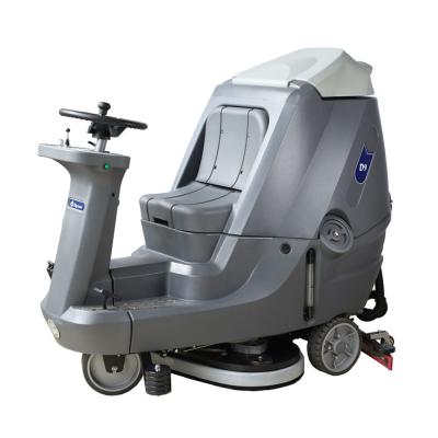 China High End Industrial Hard Ground Floor Washing Machine Ametek Motor Dual Brush for sale