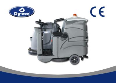China Dycon Cordless Driving Ground Cleaner , Floor Scrubber Dryer Machine With One Brush for sale