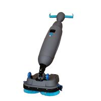 China Automatic Mini Floor Scrubber Dryer Machine Folding Scrubber Clean Machine 5.5L for sale
