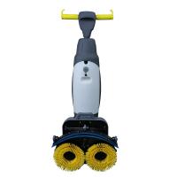China Automatic Mini Floor Scrubber Dryer Machine Folding Scrubber Clean Machine 5.5L for sale