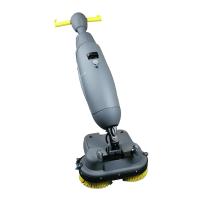 China Multi Function Double Disc Floor Cleaning Machine Tile Mini Hand Portable Floor Scrubber for sale