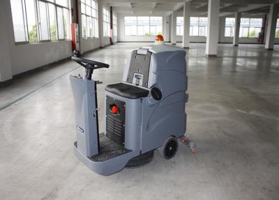 China High Performance Floor Scrubber Dryer Machine , Mini  Ride On Floor Cleaner for sale