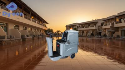 China Kleine Hochmobilitätsfahrt auf der Bodenwaschmaschine für Resorts zu verkaufen