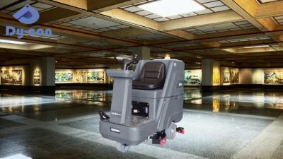 China D8 Pro Ride-On Floor Scrubber Dryer 660mm Cleaning Width 130L Tank for sale
