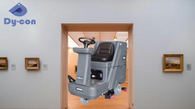 China D8 Pro Ride-On Floor Scrubber Dryer 660mm Cleaning Width 130L Tank for sale