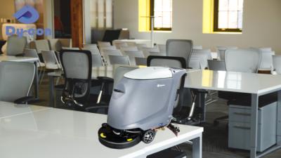 중국 Dycon FS45 걸어서 뒤에서 바닥을 씻는 기기 40L 용액 탱크 45L 복구 탱크 판매용