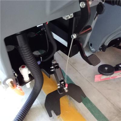 China Multifunction Hand-Push Floor Scrubber with Big Cap Design and Additional Pressure System for sale