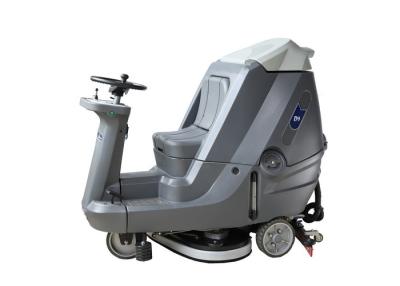China Durable Ride On Floor Scrubber Dryer With Rear Wheel Differential Drive for sale
