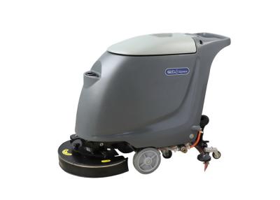 China Intelligent Control Battery Powered Floor Scrubber Walk Behind Type for sale