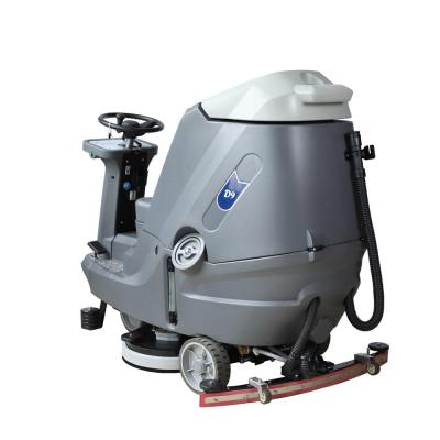 China 180L Recovery Tank Ride On Floor Scrubber Suitable For Parking Cleaning for sale