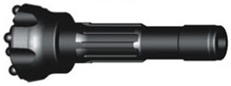 3'' Middle Pressure DTH Drill Bit with Flat Concave Convex Drop Center Bit Face