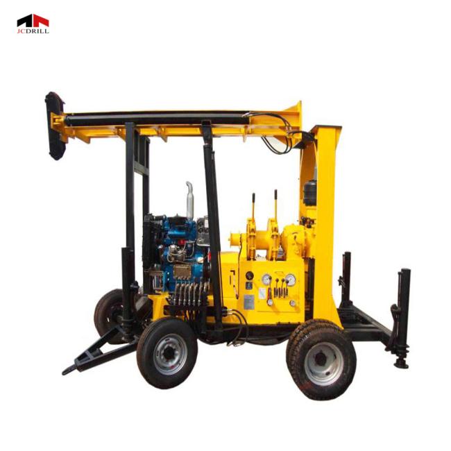 180m Depth borehole well water well drilling rig for sales
