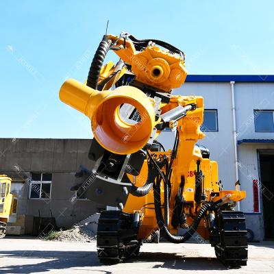 China Crawler Mounted Rock Drilling Rig Mining Dth Blasting Jc880 40m for sale