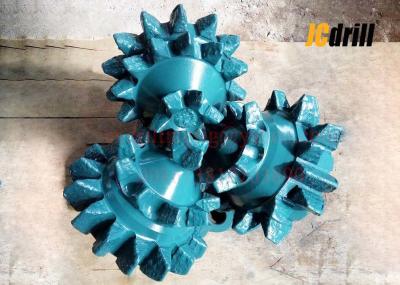 China 10 Inch API Sealed Steel Tooth Tricone Drill Bit For Rotary Mining Drilling for sale