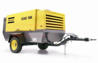 China Lubricated Style Atlas Copco Screw Air Compressor For Deep Hole Water Well Drilling for sale