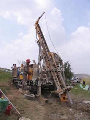 Cina Circolazione inversa idraulica RC del cingolo che perfora Rig For Mining Exploration 500M Depth in vendita