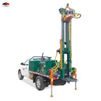 China 150M Pickup Mounted Auger Core Drilling Rig Versatile Use Screw Drill Tools for sale