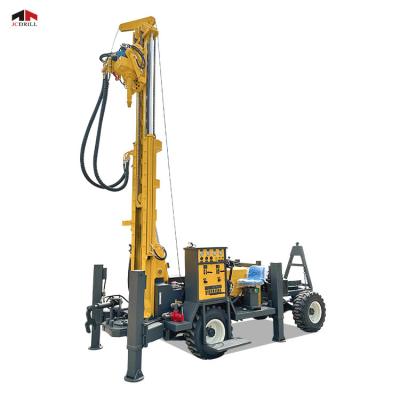 중국 자동으로 움직이는 휴대용 트레일러에 장착된 물 우물 뚫기 기구 판매용