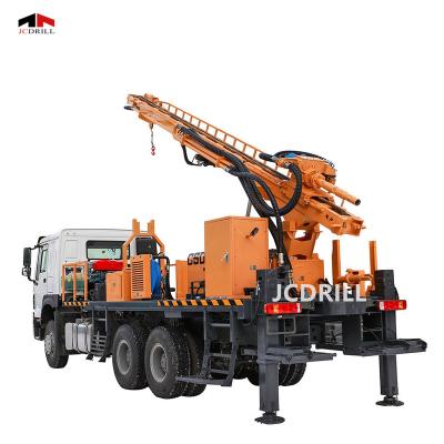 China 6m Mast Height Water Well Drilling Rig 7.5kw Drilling Power 7.5kw Rotary Power for Deep Water Drilling for sale
