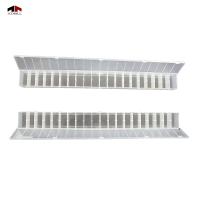 China PP Rock Chip Tray with 10 Compartments for Mining Samples Injection-Molded for sale