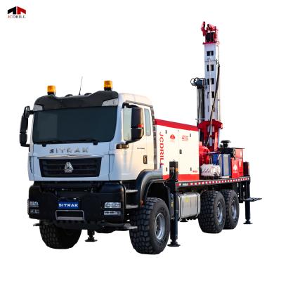 China New Design Truck Mounted Versatile DTH Water Well and Diamond Core Drilling Rig for sale