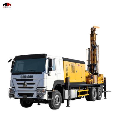 China Truck Mounted Deep Mineral Exploration Sampling RC Wireline Diamond Core Drilling Rig for sale