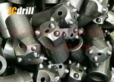 China Tungsten Carbide Rock Drill Bits Chisel / Cross Drill Bits For Road Construction for sale