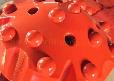 China Domed Reaming Thread Rock Drill Bits / Rock Drilling Tools Spherical Ballistic Carbide Shape for sale