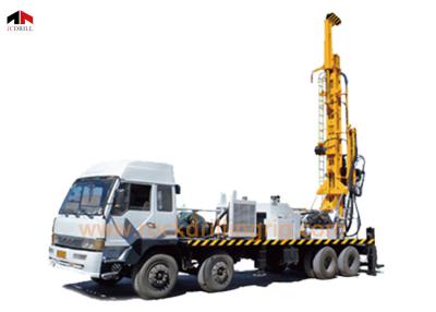 중국 디젤 엔진 트럭은 1000m 유압 드릴링 리그를 거치했습니다 판매용