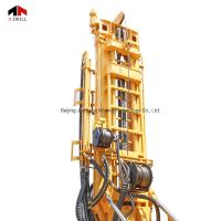 China 300m Deep Diesel Engine Dth Portable Well Drilling Rig for sale