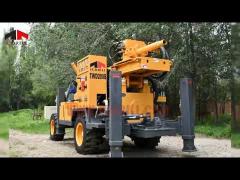 300meter diepe Dth-van de Boringsinstallaties van de Waterput de Dieselmotorhardrock
