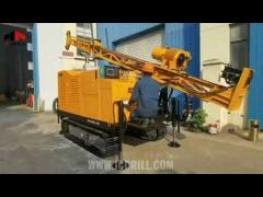 Amostra de superfície hidráulica 75mm Diamond Core Drill Rig For 400 medidores profundamente