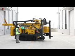 JRC200 Crawler Pneumatic Drilling Rig Reliable Samples for Geological Exploration