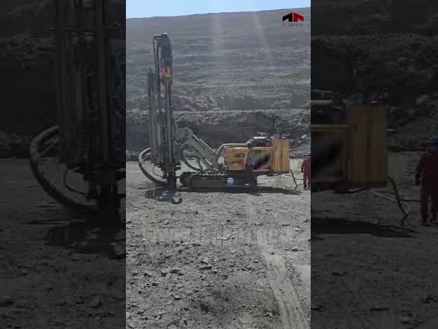 JC900 Hydraulic Crawler Mounted Rock Mining 9500 Kg DTH Drilling Machine