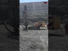 JC900 Hydraulic Crawler Mounted Rock Mining 9500 Kg DTH Drilling Machine