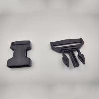 China T Shaped 2cm Width Plastic Strap Buckles Special Side Release Insert Buckle for sale