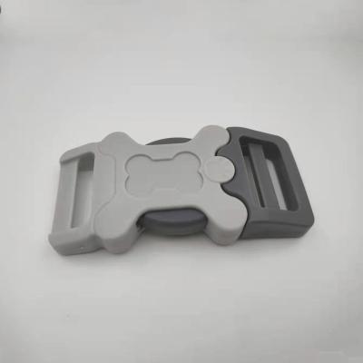 Cina Regolatore a 1/4 pollici durevole della cinghia di Grey Backpack Plastic Buckle Parachute in vendita