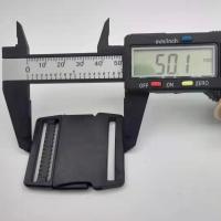 China Square Replacement Backpack Plastic Buckle 46.3mm*50.1mm for sale