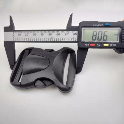 Cina doppio fermaglio di plastica a 2 pollici laterale della borsa di scuola del fermaglio del rilascio di 4cmx8cm in vendita