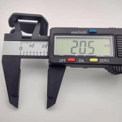 China Aangepaste 34.3mm*20.5mm Plastic G Haken voor Singelband Te koop