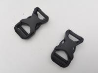 China Multi Sizes Backpack POM Plastic Webbing Buckles Custom LOGO for sale