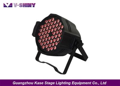 Cina Il Rgb 3 in 1 3w x 54pcs ha condotto il controllo par della luce DMX512 con la doppia intelaiatura del sostegno in vendita